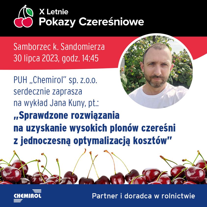 Letnie Pokazy Czereśniowe 2023 – FruitAkademia